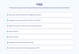 Apa Itu FAQ? Arti, Fungsi, dan Cara Membuatnya - Rumahweb