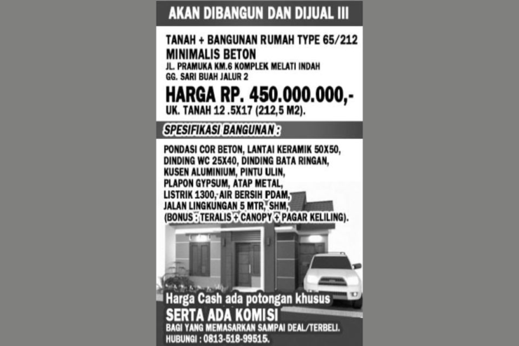 20+ Contoh Iklan Baris dan Iklan Kolom yang Menarik - Rumahweb